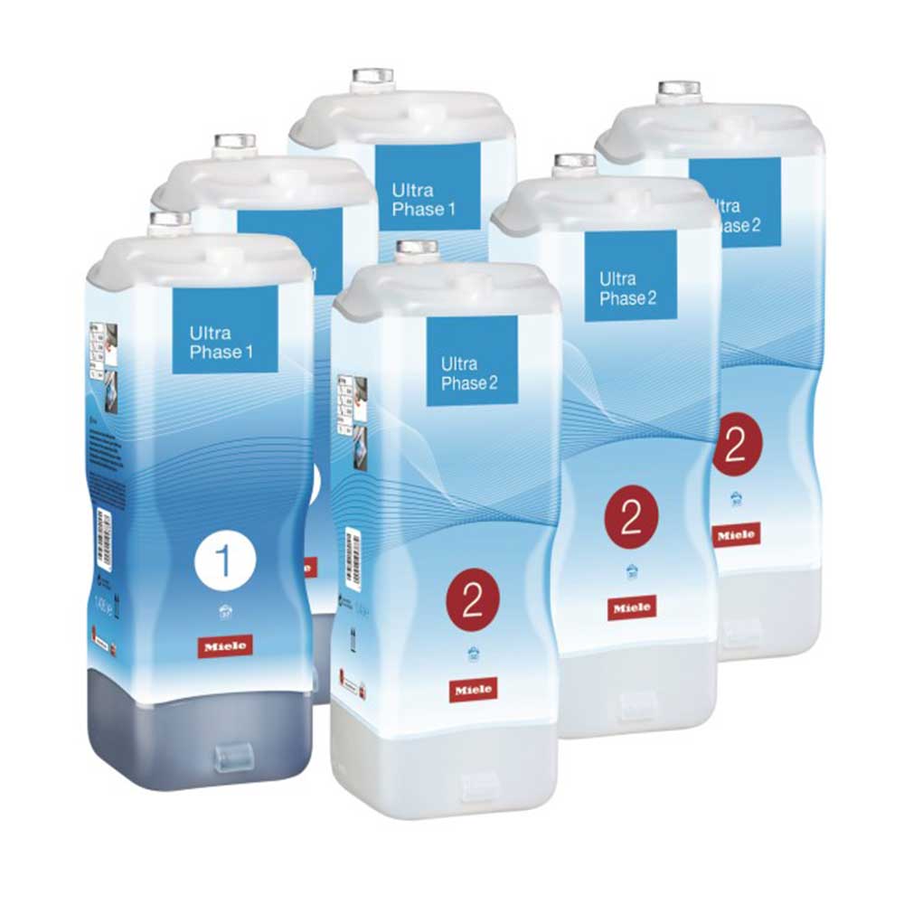Miele Set of 6 UltraPhase TwinDos Cartridges - ULTRAPHASE-6-SET ...