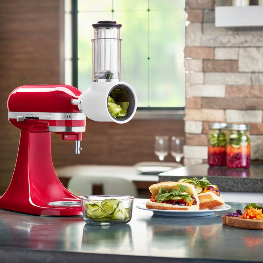 KitchenAid Slicing and Shredding Stand Mixer Attachment - 5KSMVSA ...