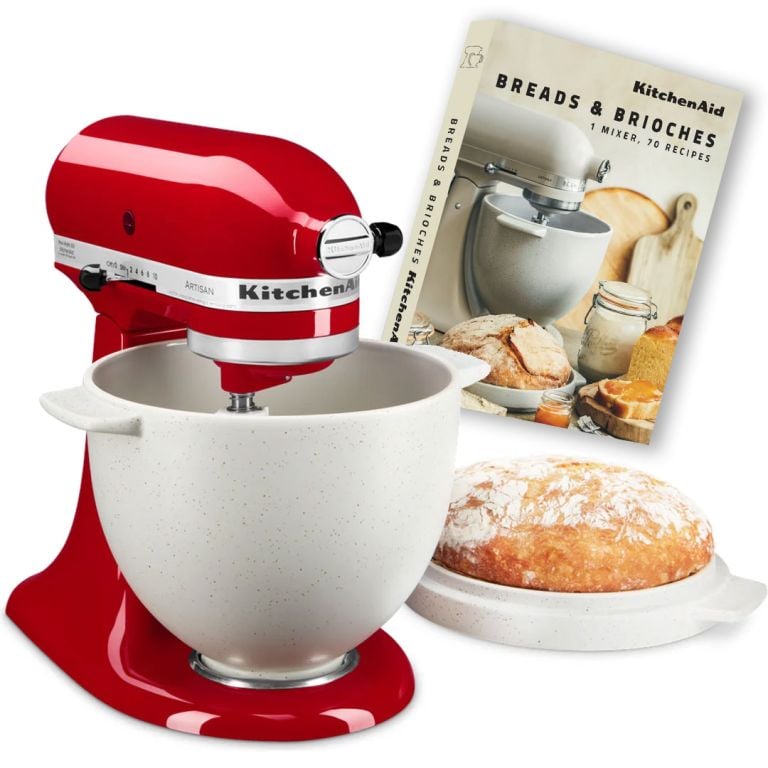KitchenAid Artisan 6.6L Bowl Lift Stand Mixer & Free Gift - Cast Iron ...
