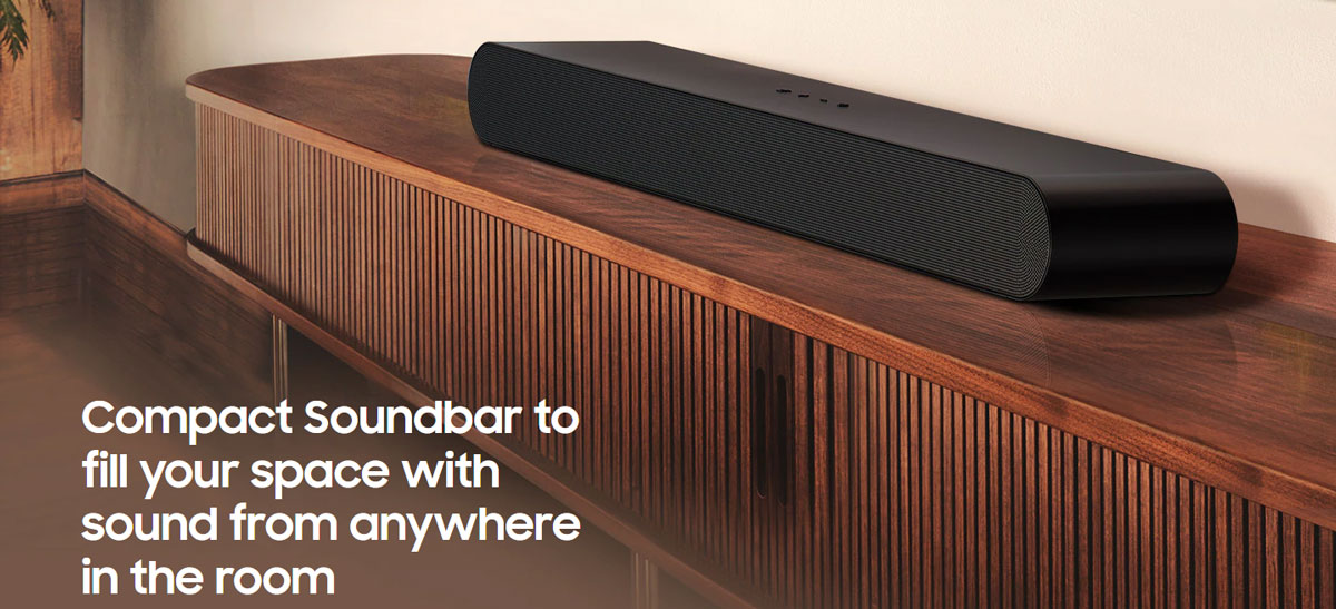 Samsung HWS50BXU 3 Channel Soundbar - Grey - Snellings Gerald Giles