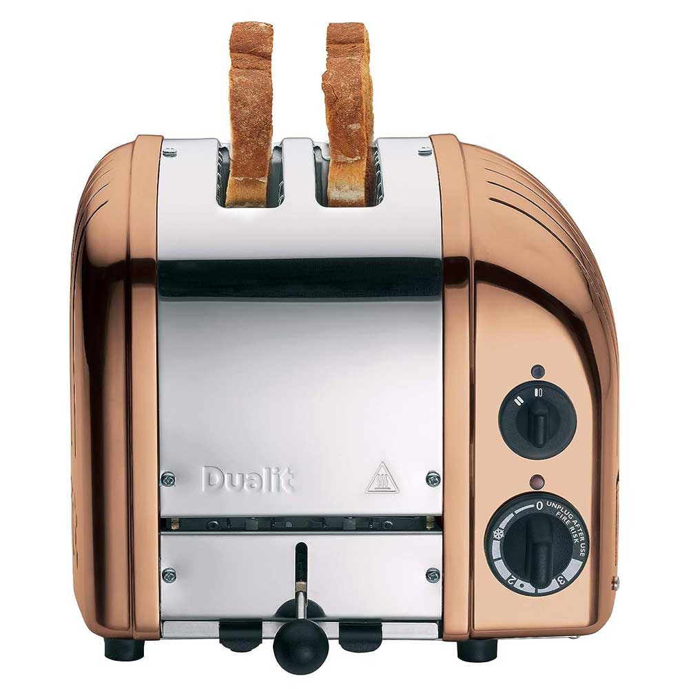 Dualit Classic Vario AWS 2 Slot Toaster - Copper - Snellings Gerald Giles