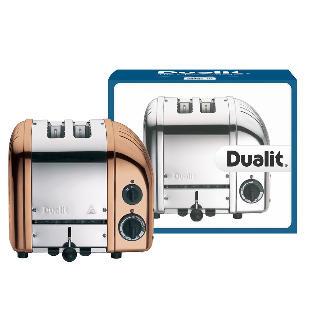 Dualit Classic Vario AWS 2 Slot Toaster - Copper - Snellings Gerald Giles