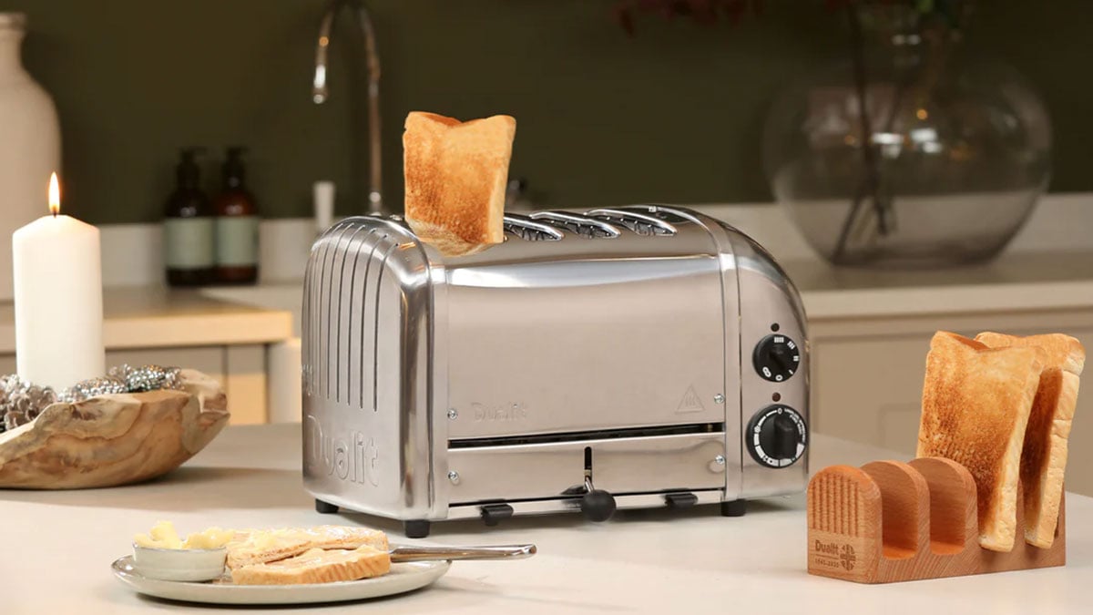 Dualit Classic Vario AWS 4 Slot Toaster - Copper - Snellings Gerald Giles