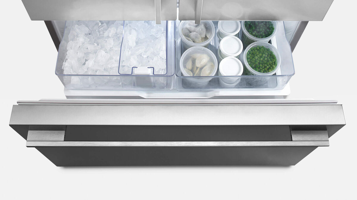 Fisher & Paykel RF540ADUX6 90cm French Door Fridge Freezer With Water ...
