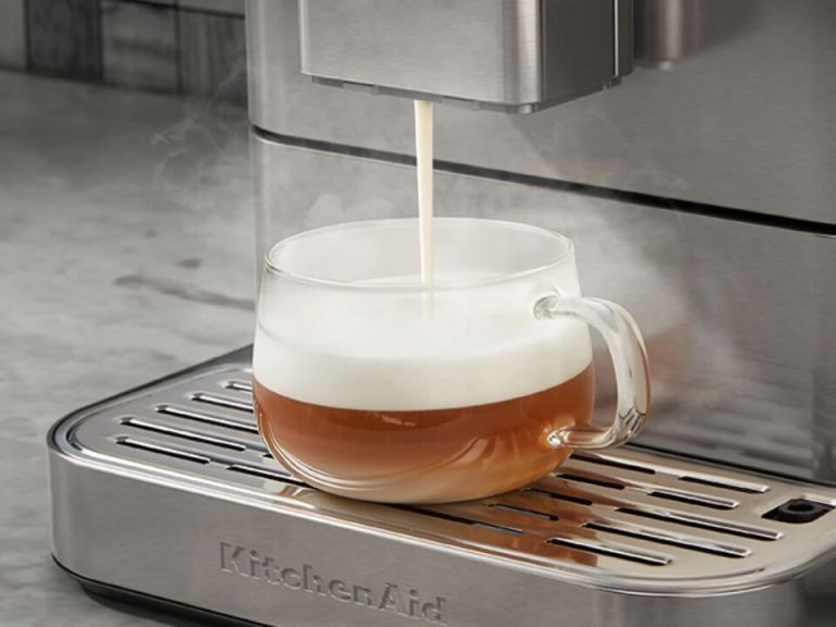 KitchenAid KF6 Fully Automatic Espresso Machine in Stainless Steel ...