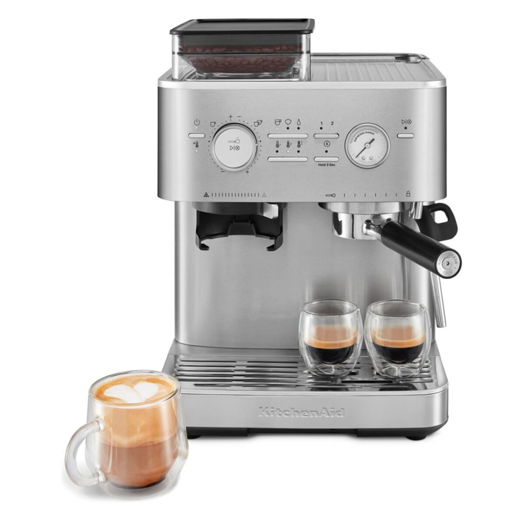 KitchenAid KF8 Fully Automatic Espresso Machine in Stainless Steel ...