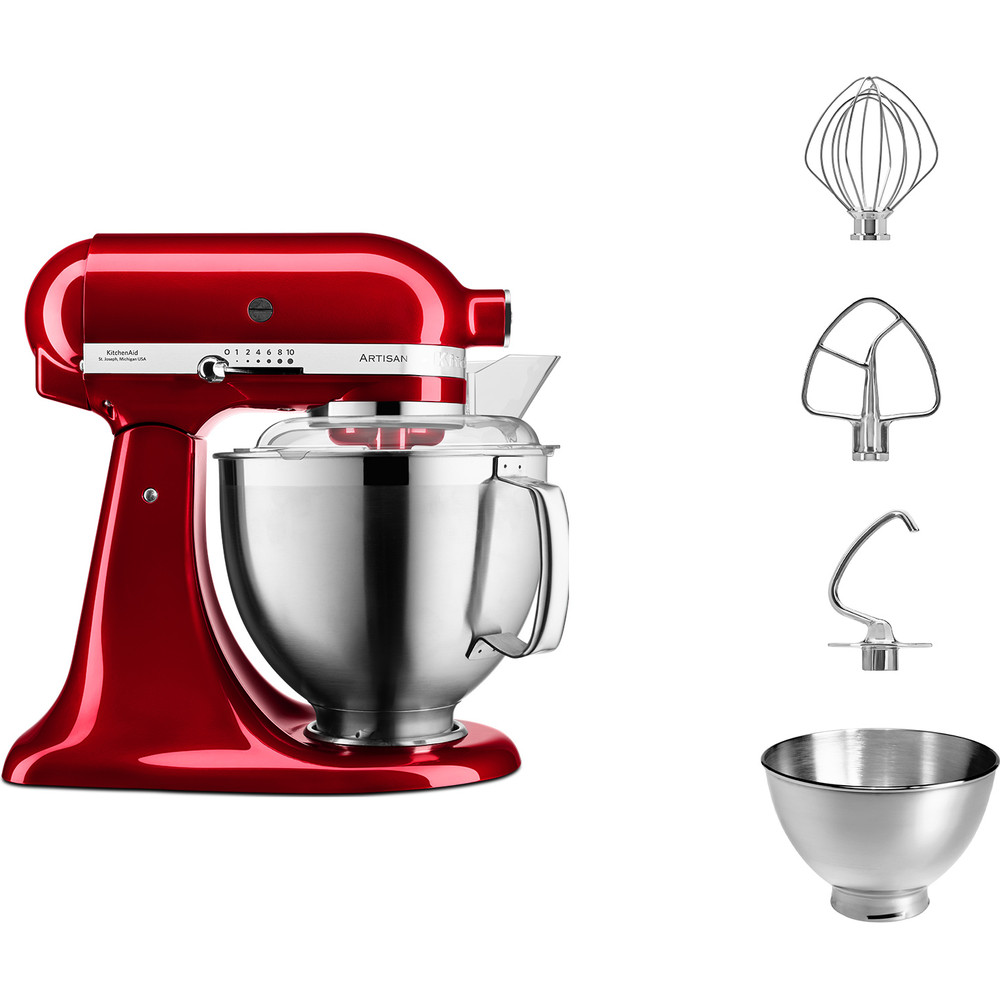 KitchenAid 5KSM185PSBCA Artisan 185 Stand Mixer - Candy Apple - Gerald ...
